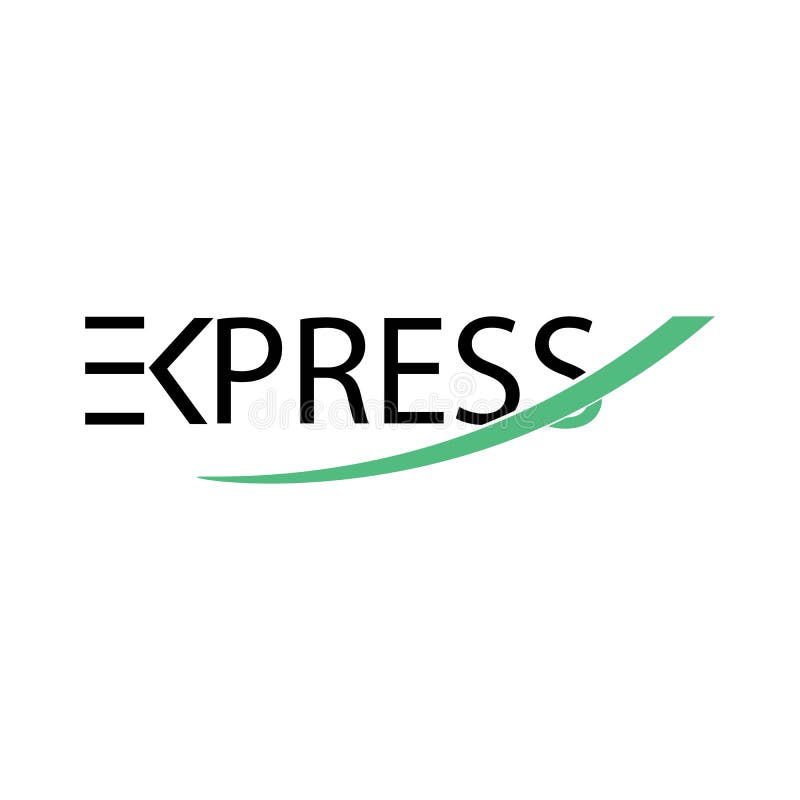 Express logo vector stock vector. Illustration of delivery - 173774302