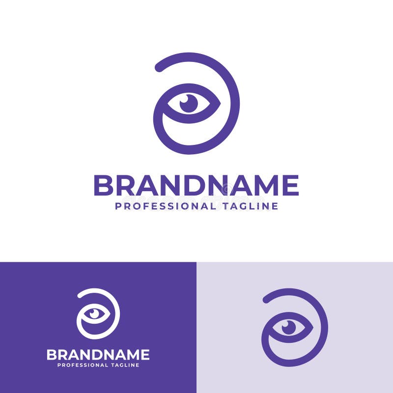 Letter a Eye Logo, Suitable for Business Related To Eye with a Initial ...