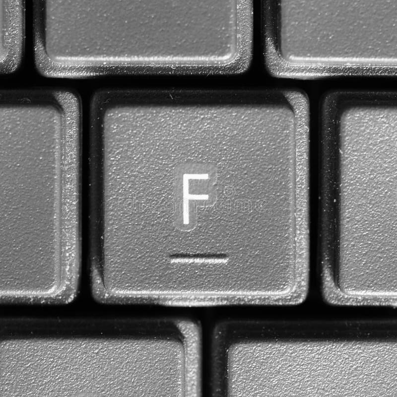 Computer Keyboard with Trackball Stock Image - Image of electronics ...