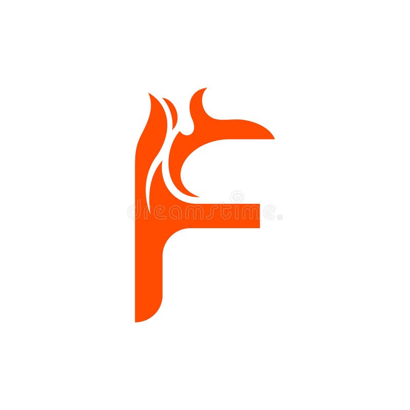 Letter F Fire Stock Illustrations – 628 Letter F Fire Stock ...