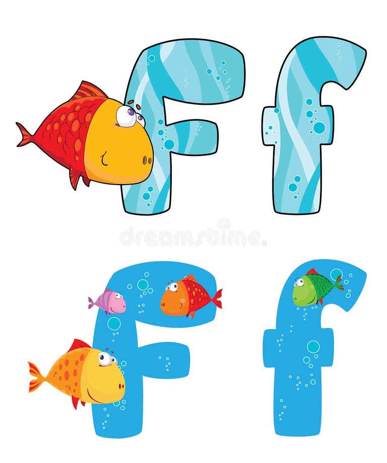 Letter Fish Stock Illustrations – 9,508 Letter Fish Stock Illustrations ...