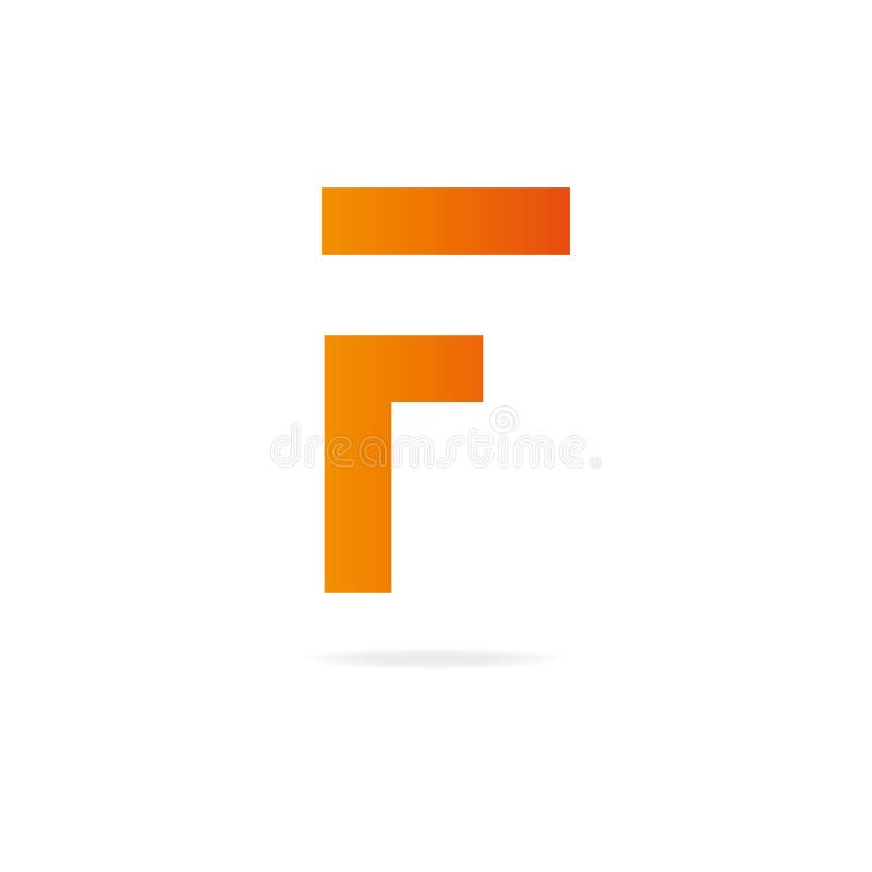 Letter F Logo. Design Template Elements, Arrow Stock Vector ...