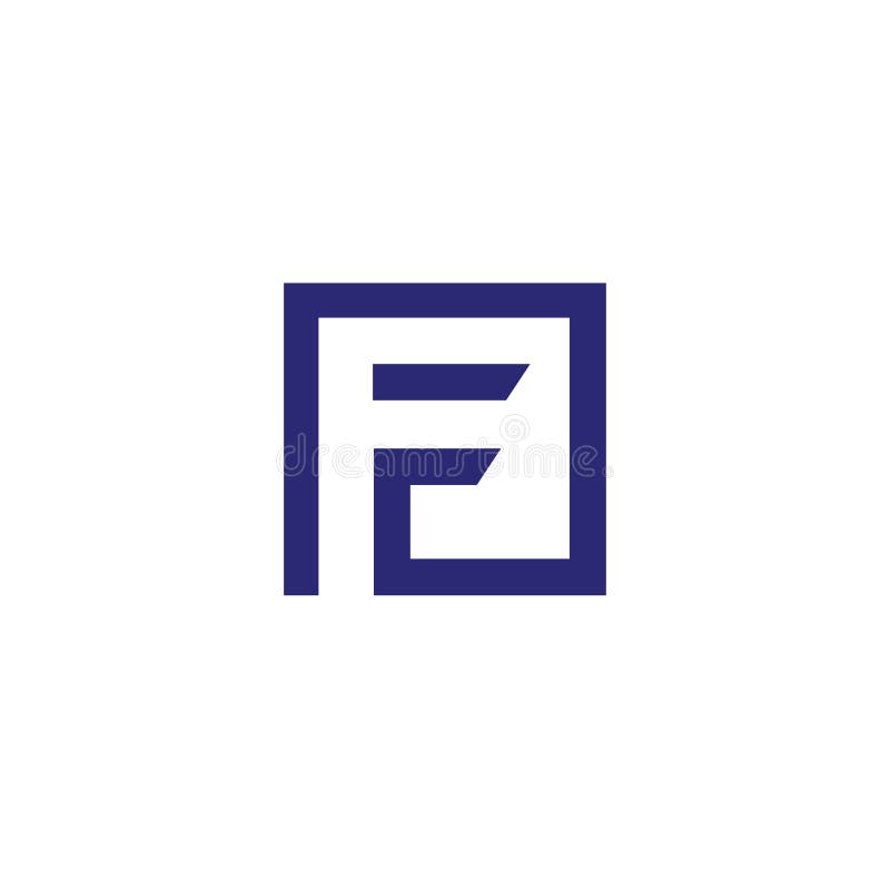Letter F Square Logo Stock Illustrations – 1,576 Letter F Square Logo ...