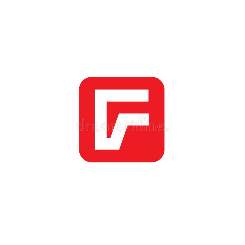 Letter F Square Logo Stock Illustrations – 938 Letter F Square Logo ...