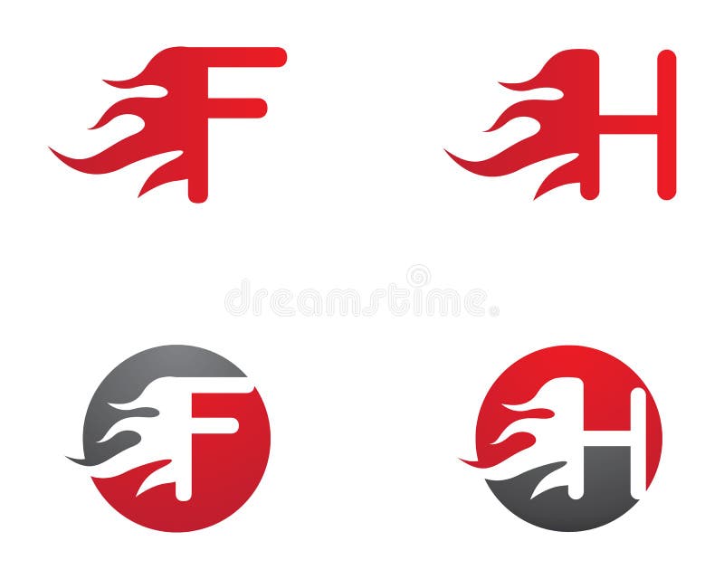 Letter F Symbol Illustration Design Stock Vector - Illustration of ...