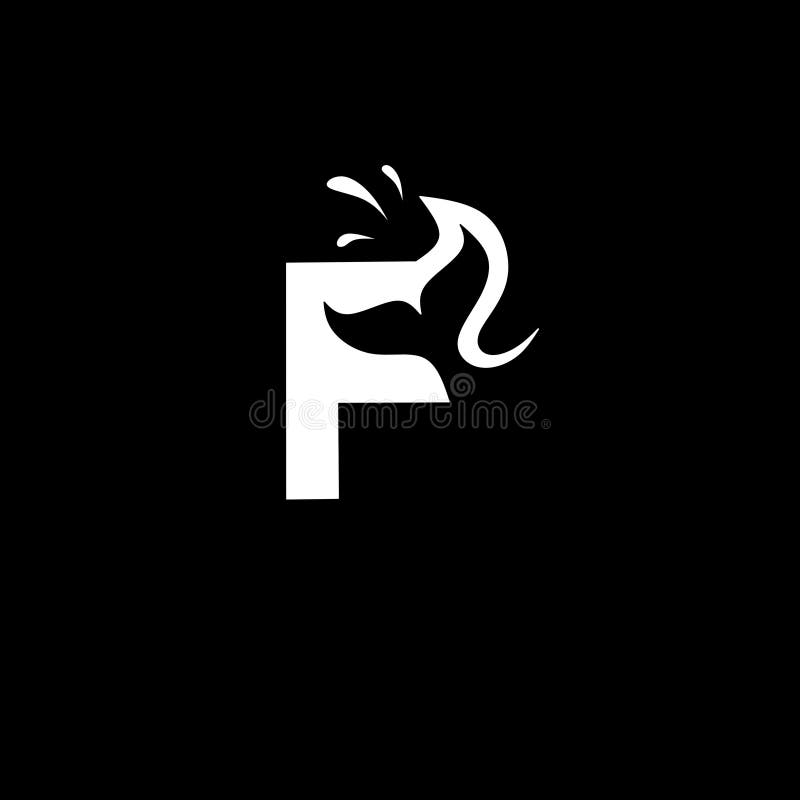Letter Fish Tail Stock Illustrations – 567 Letter Fish Tail Stock ...