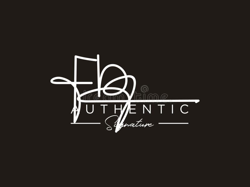 Fb Signature Stock Illustrations – 240 Fb Signature Stock Illustrations ...