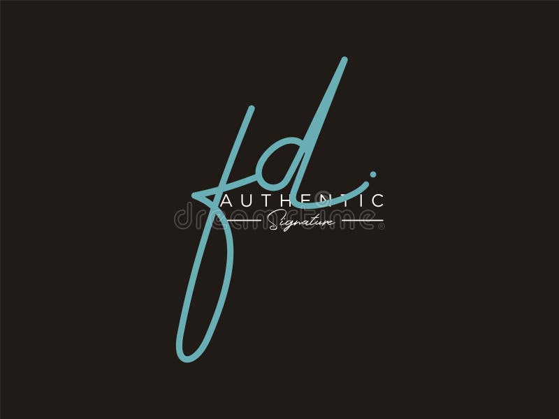 Fd Signature Stock Illustrations – 269 Fd Signature Stock Illustrations ...