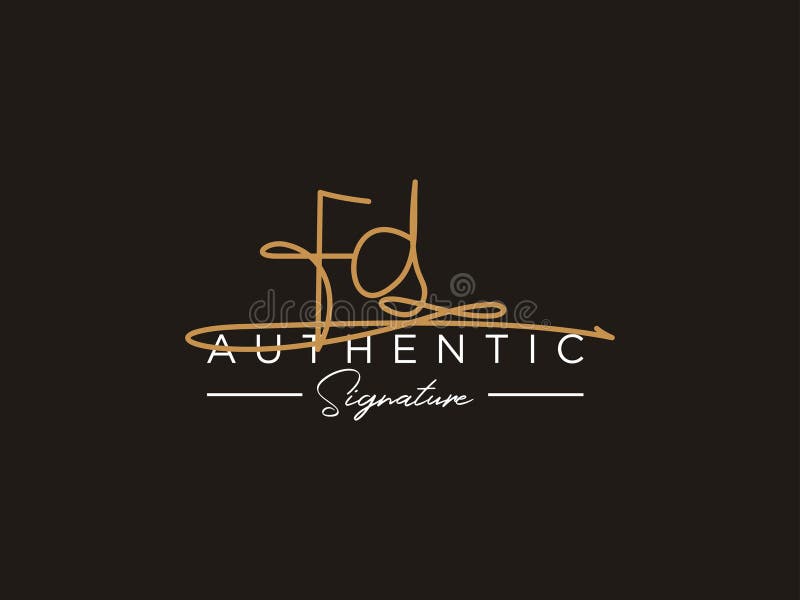 Fd Signature Stock Illustrations – 257 Fd Signature Stock Illustrations ...