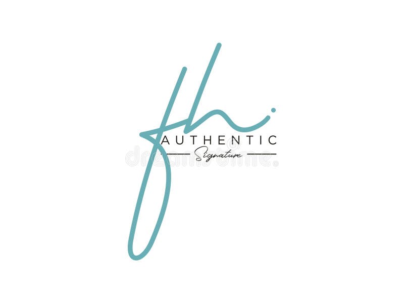 Fh Signature Stock Illustrations – 278 Fh Signature Stock Illustrations ...