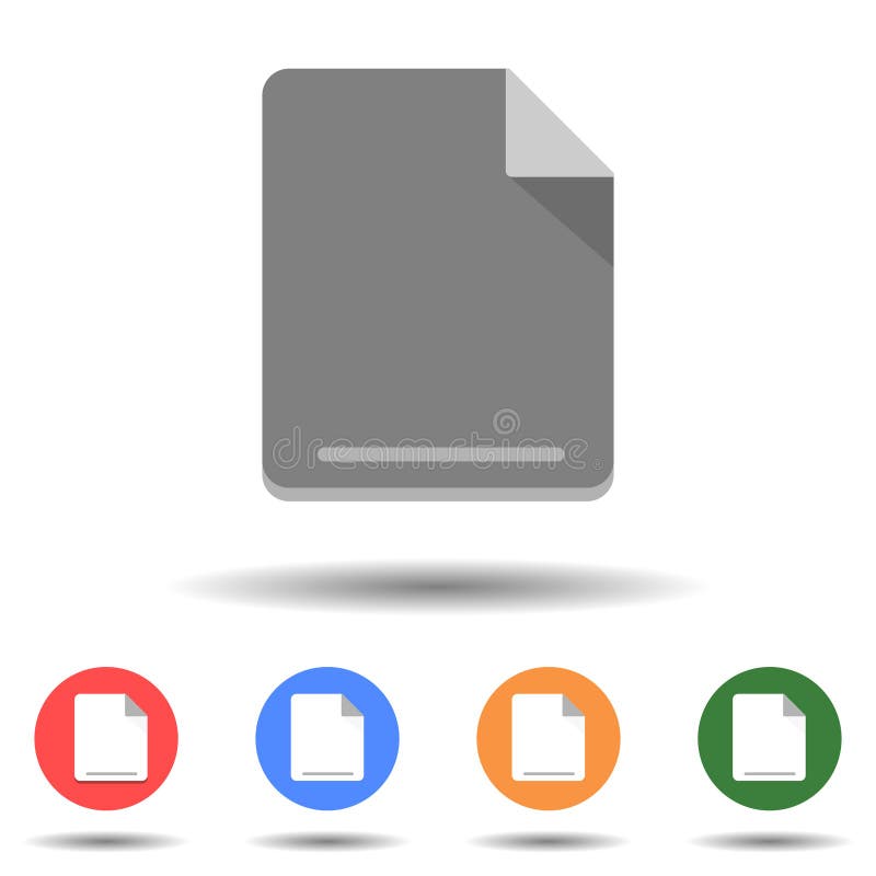 Letter a File Folder Logo Design Vector Stock Vector - Illustration of ...