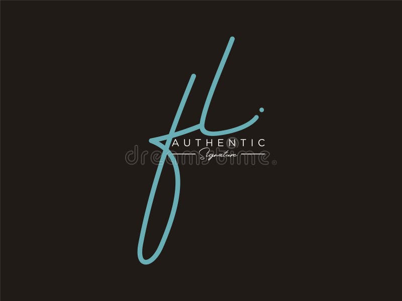 Fl Signature Stock Illustrations – 195 Fl Signature Stock Illustrations ...