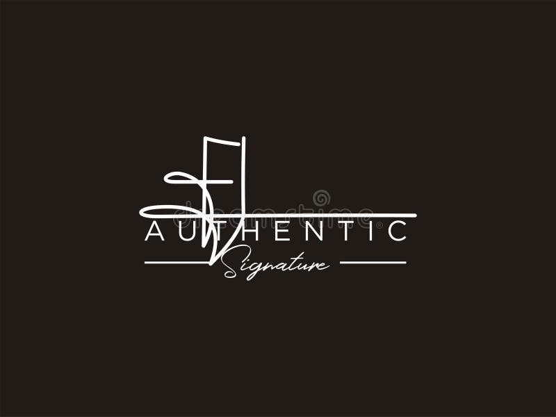 Fl Signature Stock Illustrations – 210 Fl Signature Stock Illustrations ...
