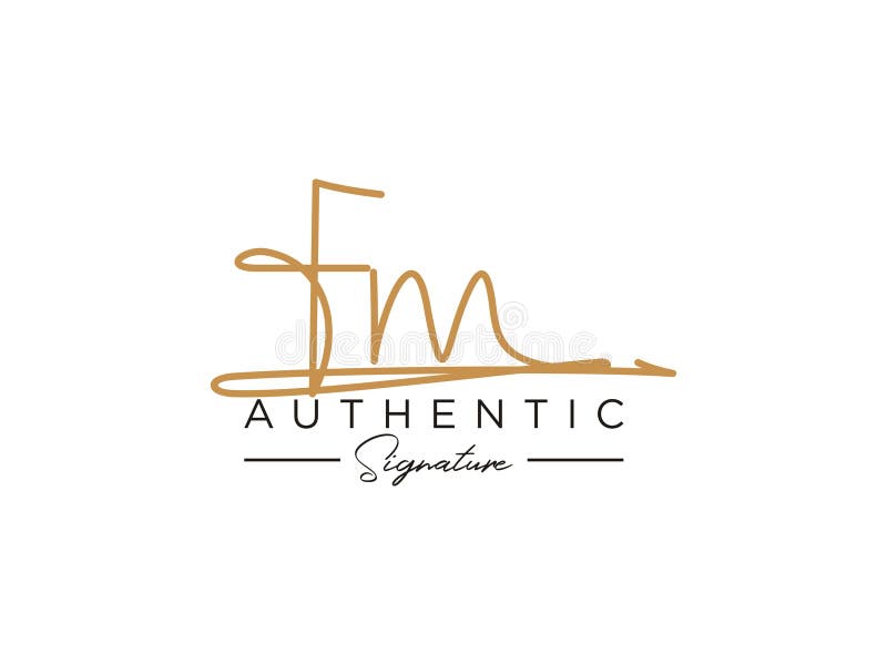 Fm Signature Stock Illustrations – 253 Fm Signature Stock Illustrations, Vectors & Clipart ...
