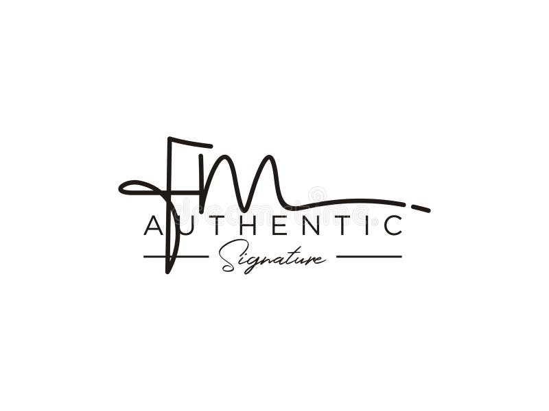 Fm Signature Stock Illustrations – 253 Fm Signature Stock Illustrations ...