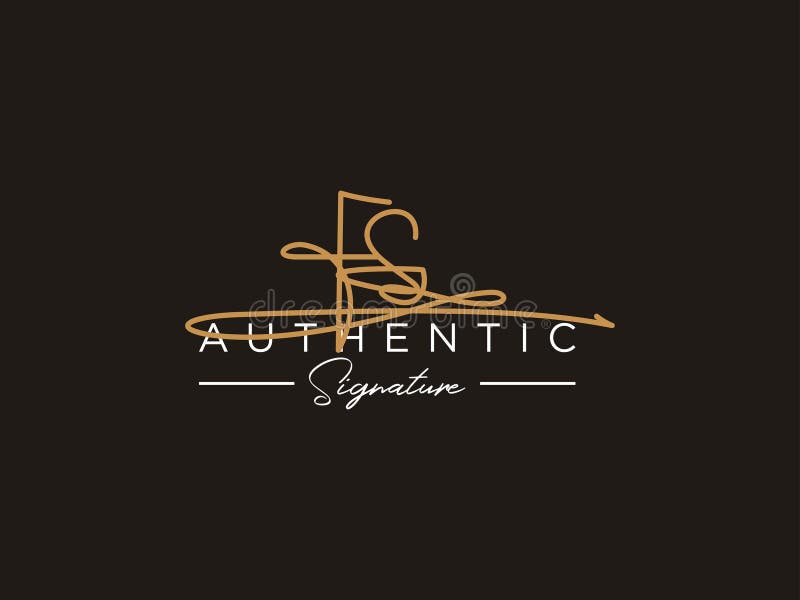 Fs Signature Stock Illustrations – 258 Fs Signature Stock Illustrations ...