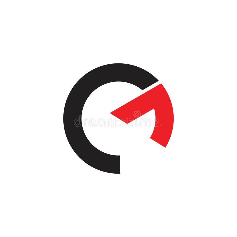 Letter G Abstract Arrow Up Geometric Logo Vector Stock Vector ...