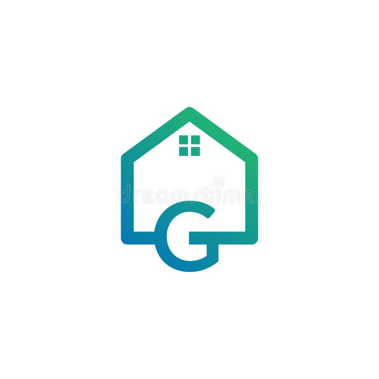Letter G Architect, Home, Construction Creative Logo Template Stock ...