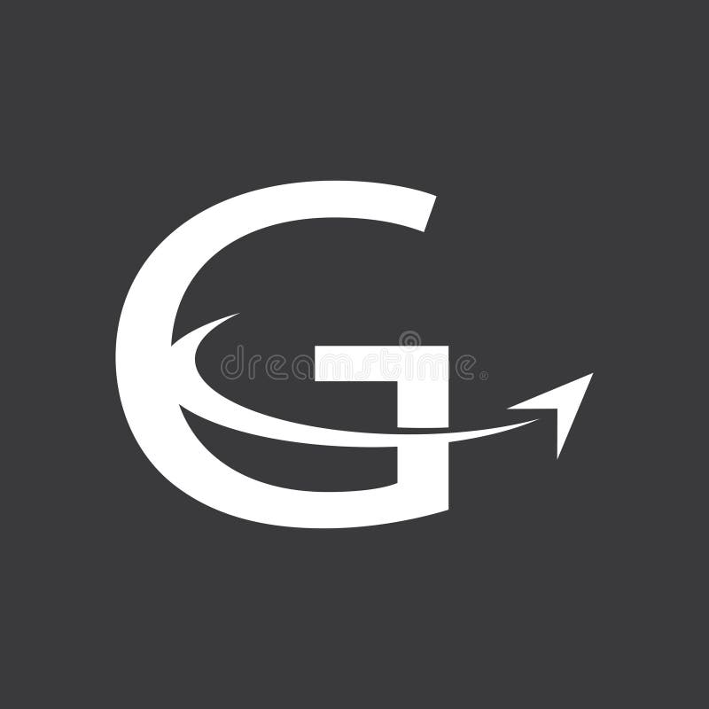 Letter G Art Icon and Symbol Template Stock Vector - Illustration of ...