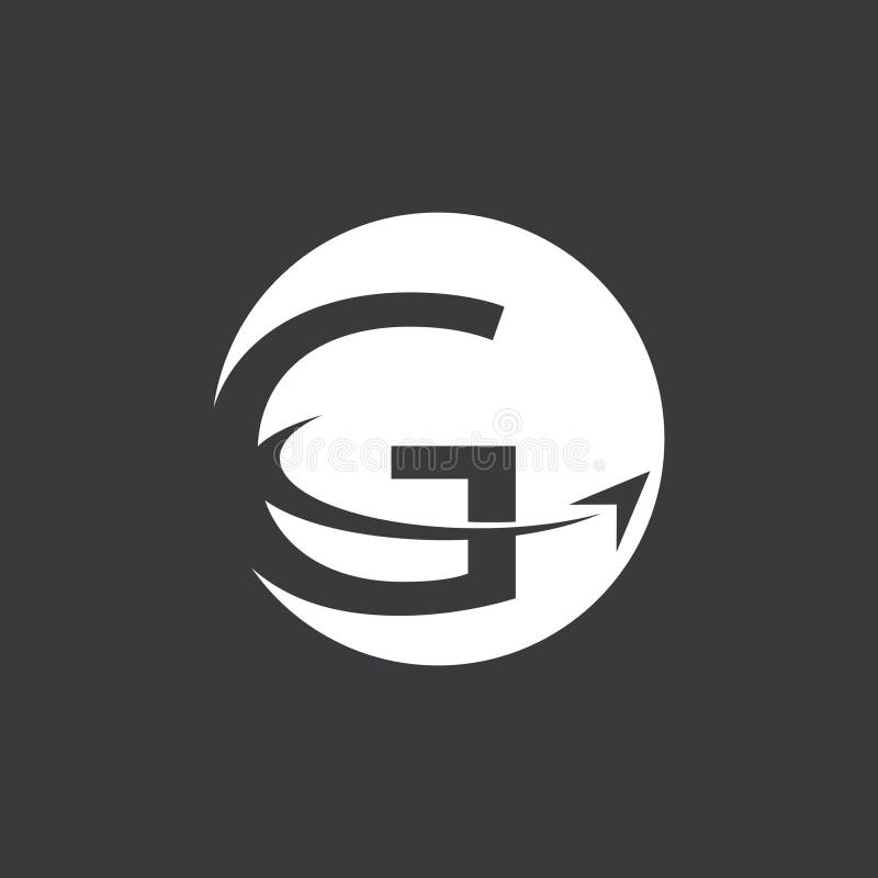 Letter G Art Icon and Symbol Template Stock Vector - Illustration of ...