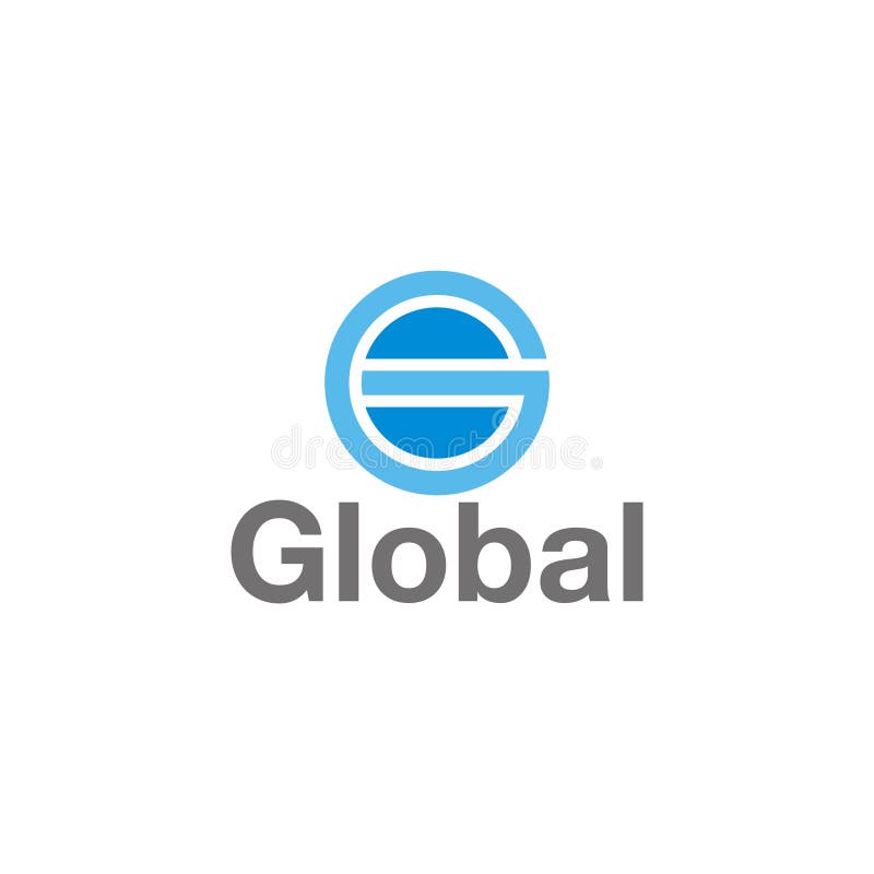 Letter G Circle Global World Business Geometric Logo Vector Stock ...