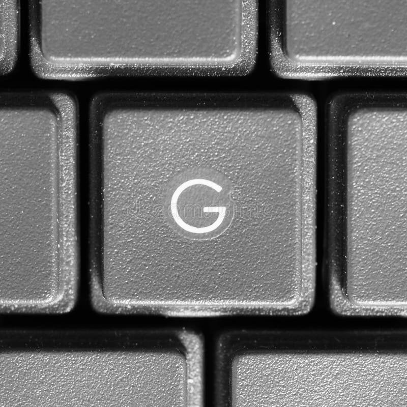 Letter B on Computer Keyboard Stock Photo - Image of upcase, office ...