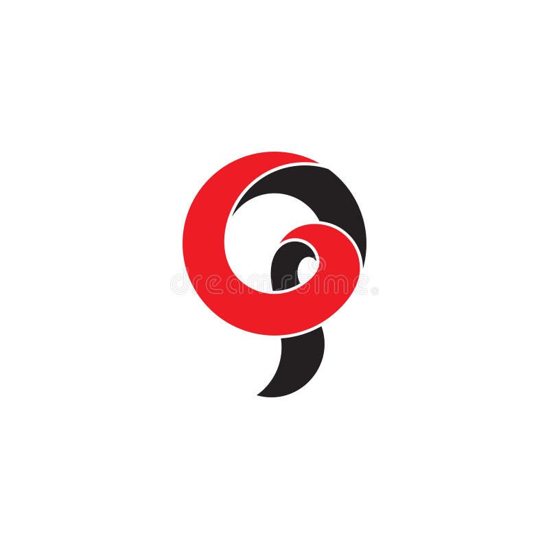 Letter G 3d Ribbon Motion Design Symbol Logo Vector Stock Vector ...