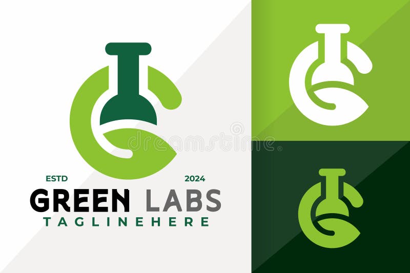 Letter G Labs Logo Icon Vector Design. Creative Simple Logos Designs ...