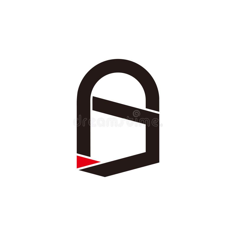 Letter G Line Symbol Geometric Design Logo Vector Stock Vector ...