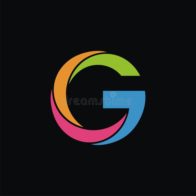 Letter G Logo Design stock vector. Illustration of brand - 235427432