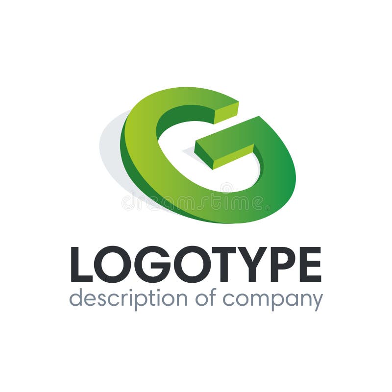 Letter G Logo Icon Design Template Elements Stock Vector - Illustration ...