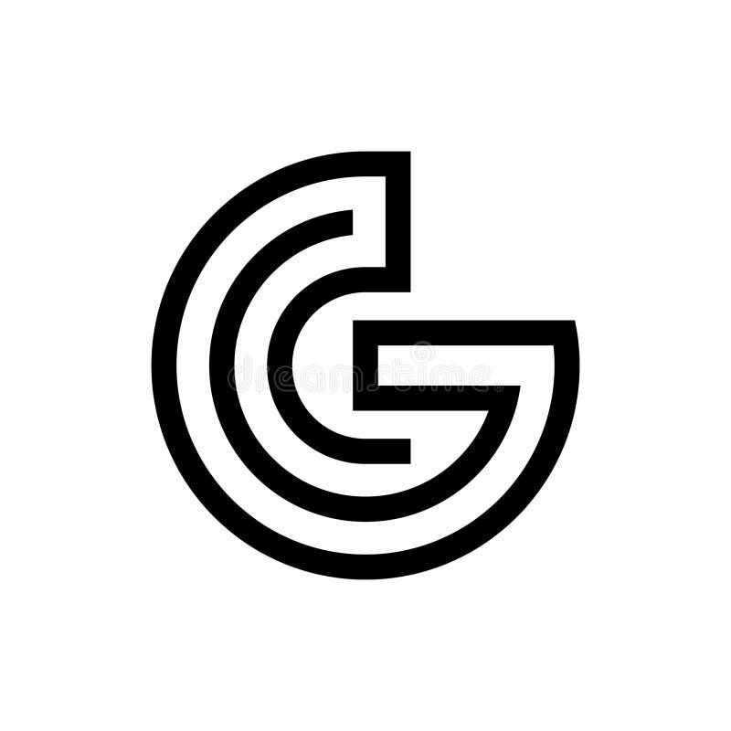 Letter G logo stock vector. Illustration of modern, icon - 214293839