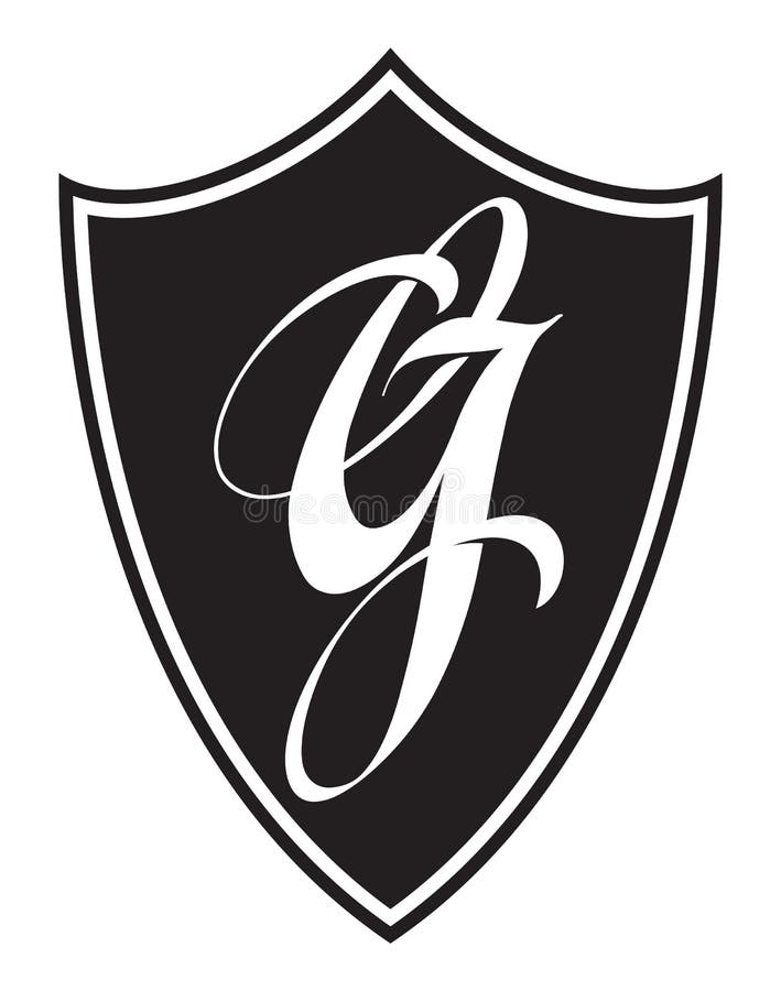 Letter G Logo. Logotype, Label, Emblem. Stock Vector - Illustration of ...