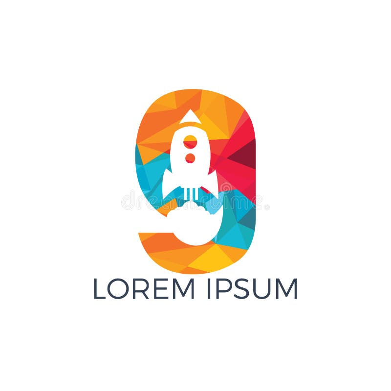 Letter G Rocket Logo Design. Stock Vector - Illustration of logo ...