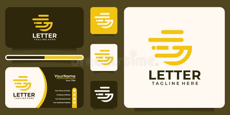 Letter G in Modern, Interest, Technology Logo Vector Design Stock ...