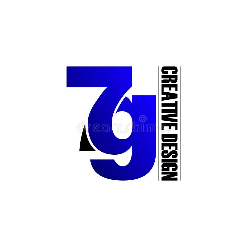 Letter 7g Monogram Logo Icon Design Vector. Stock Vector - Illustration ...