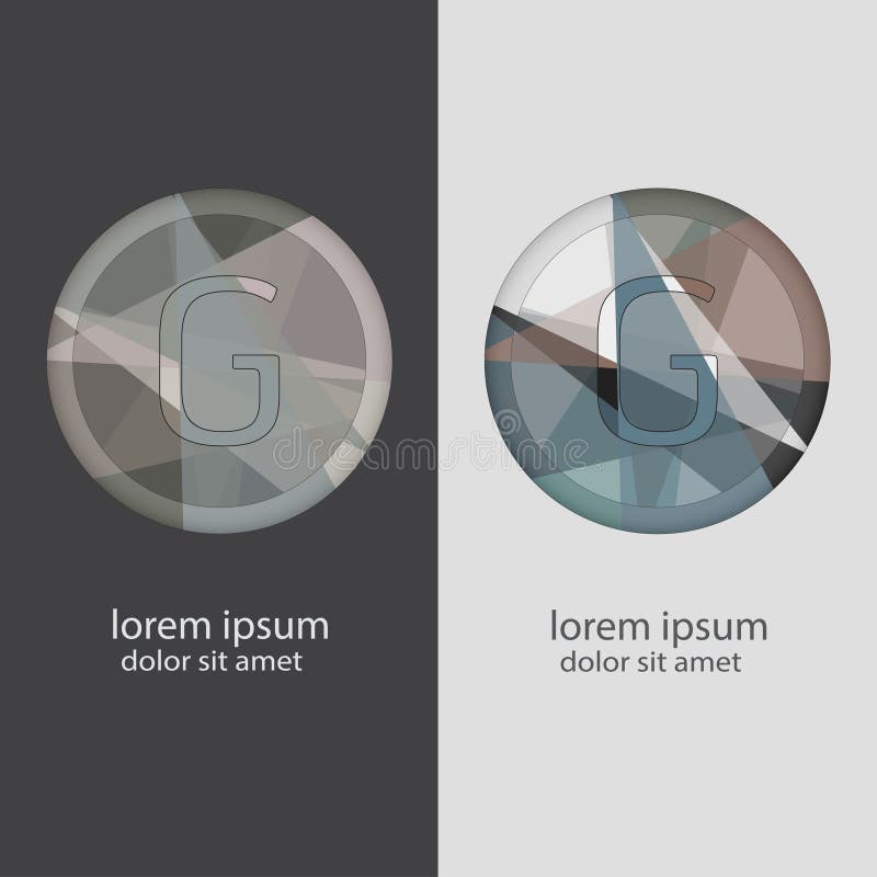 Letter Multiple Color Combinations Stock Illustrations – 28 Letter ...