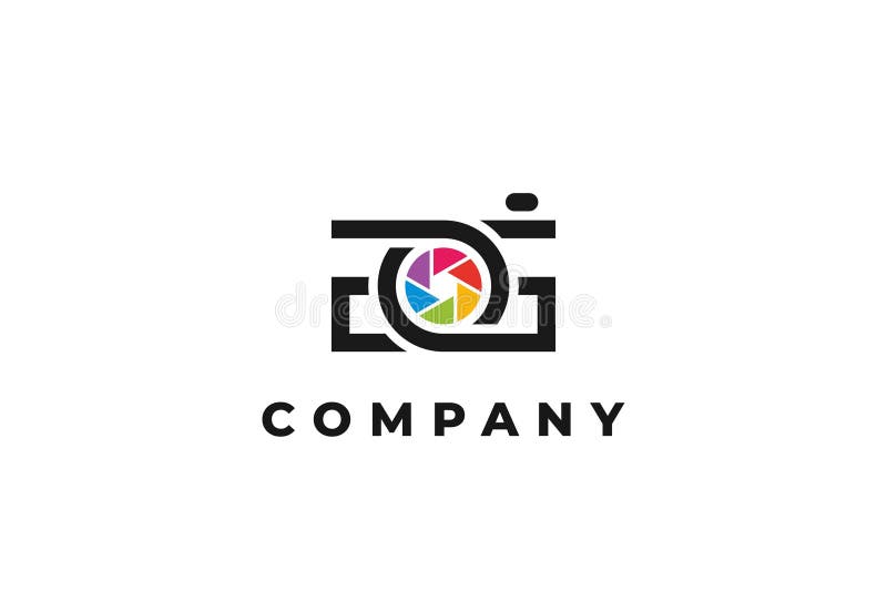 Lens logo stock vector. Illustration of focus, light - 179595254