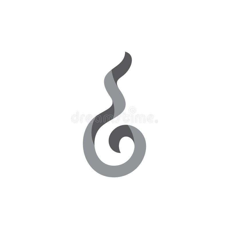 Letter G Simple 3d Ribbon Motion Logo Vector Stock Vector ...