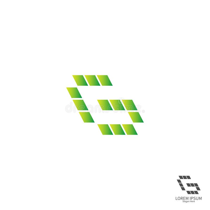 Letter G Square Logo Icon Concept Design Stock Vector - Illustration of ...