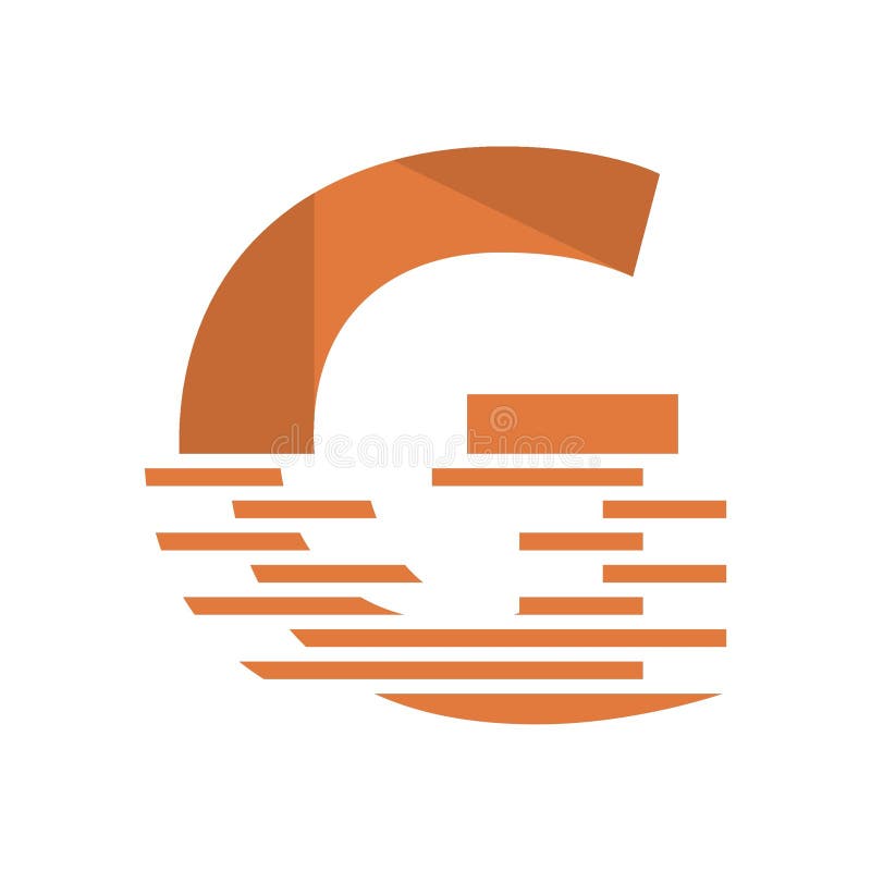 Letter G. Vector Illustration Decorative Design Stock Vector ...