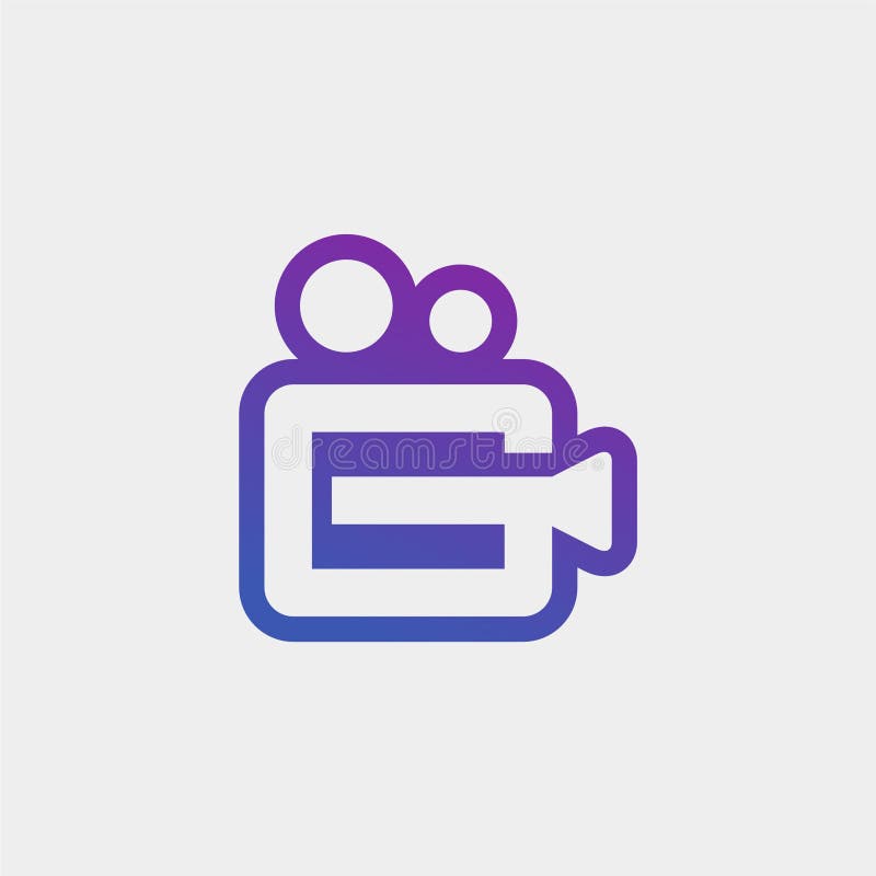 Letter G Video Logo Design Vector Template Sign Icon, Streaming ...