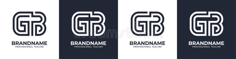 Letter GB or BG Global Technology Monogram Logo, Suitable for Any ...