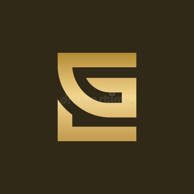 Letter GC Logo Design, Abstract Alphabet Symbol Stock Vector ...