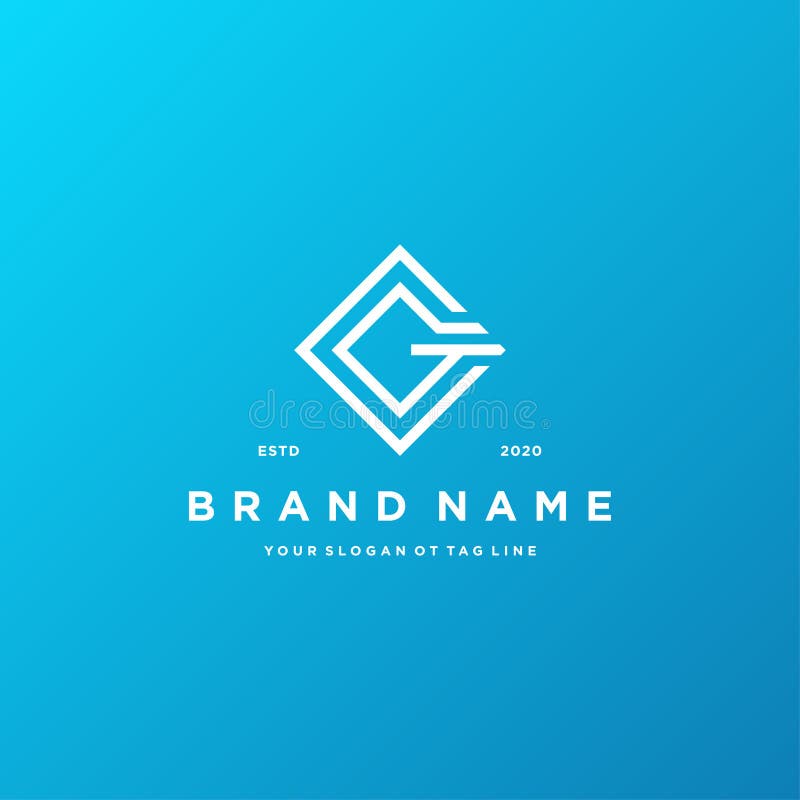 Letter GC Logo Design Vector Stock Vector - Illustration of initial ...