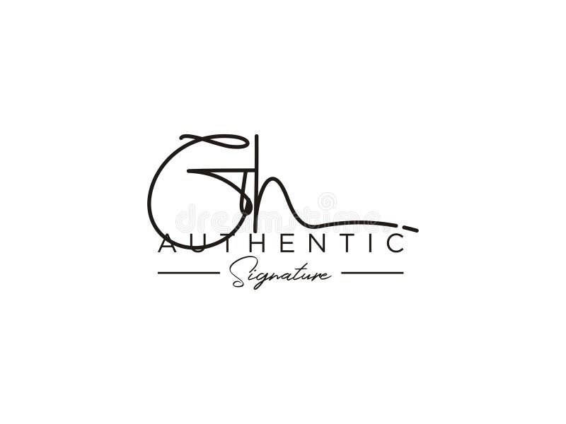 Gh Signature Stock Illustrations – 295 Gh Signature Stock Illustrations ...