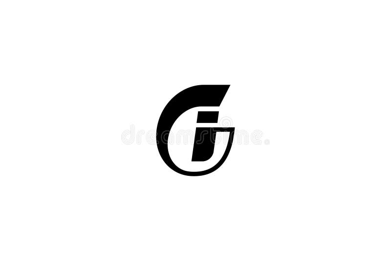 Letter GI Logo Design Vector Stock Vector - Illustration of element ...