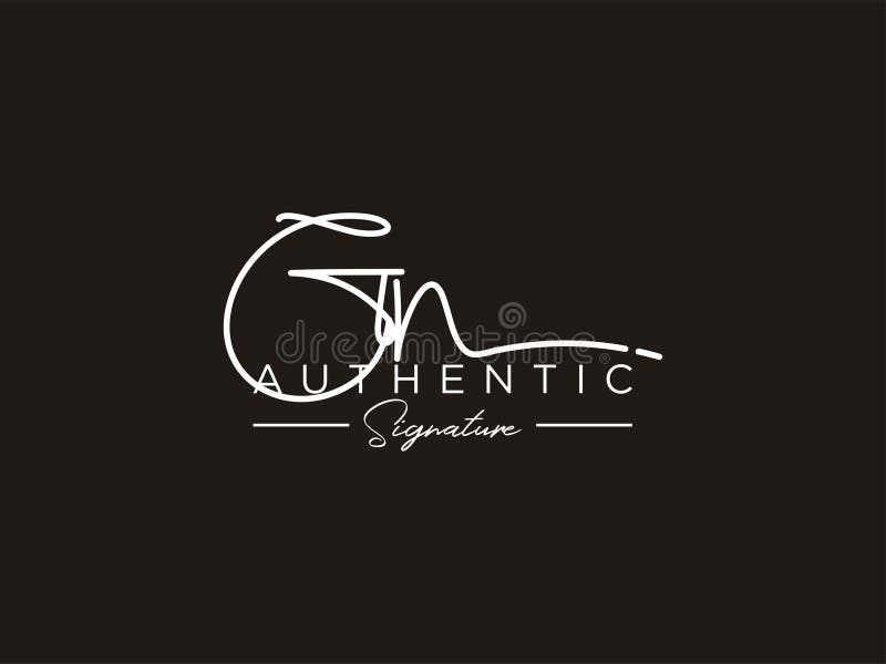 Gn Signature Stock Illustrations – 276 Gn Signature Stock Illustrations ...