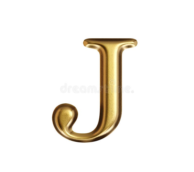 Letter stock illustration. Illustration of golden, alphabet - 266119565