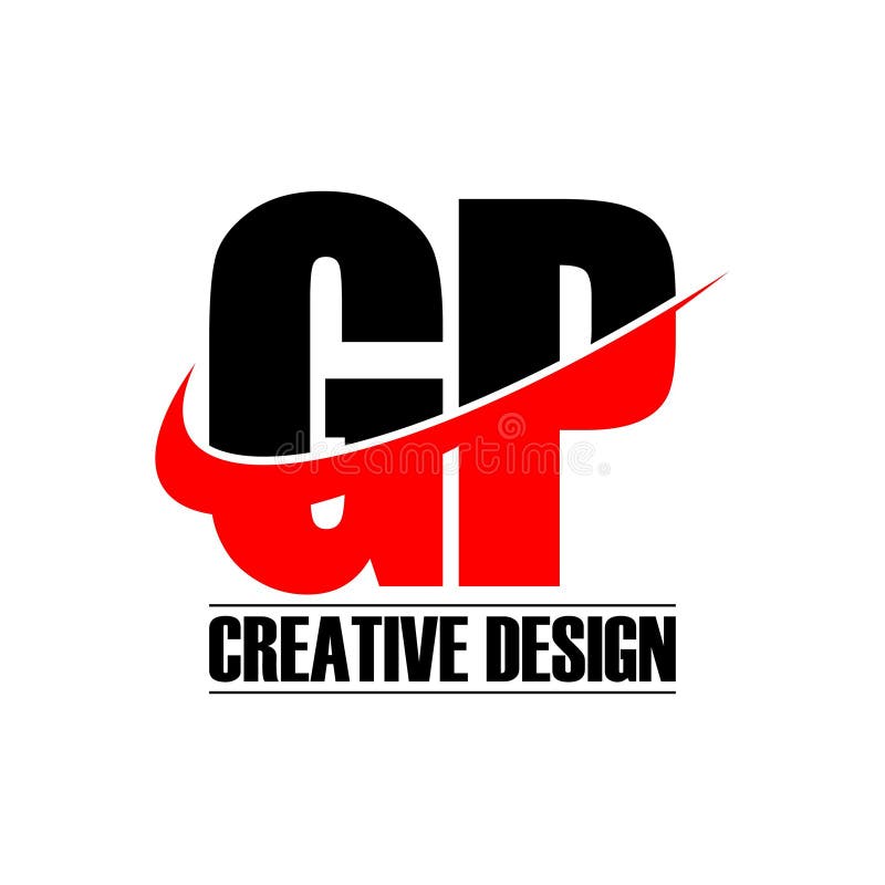Letter GP Simple Monogram Logo Icon Design. Stock Vector - Illustration ...